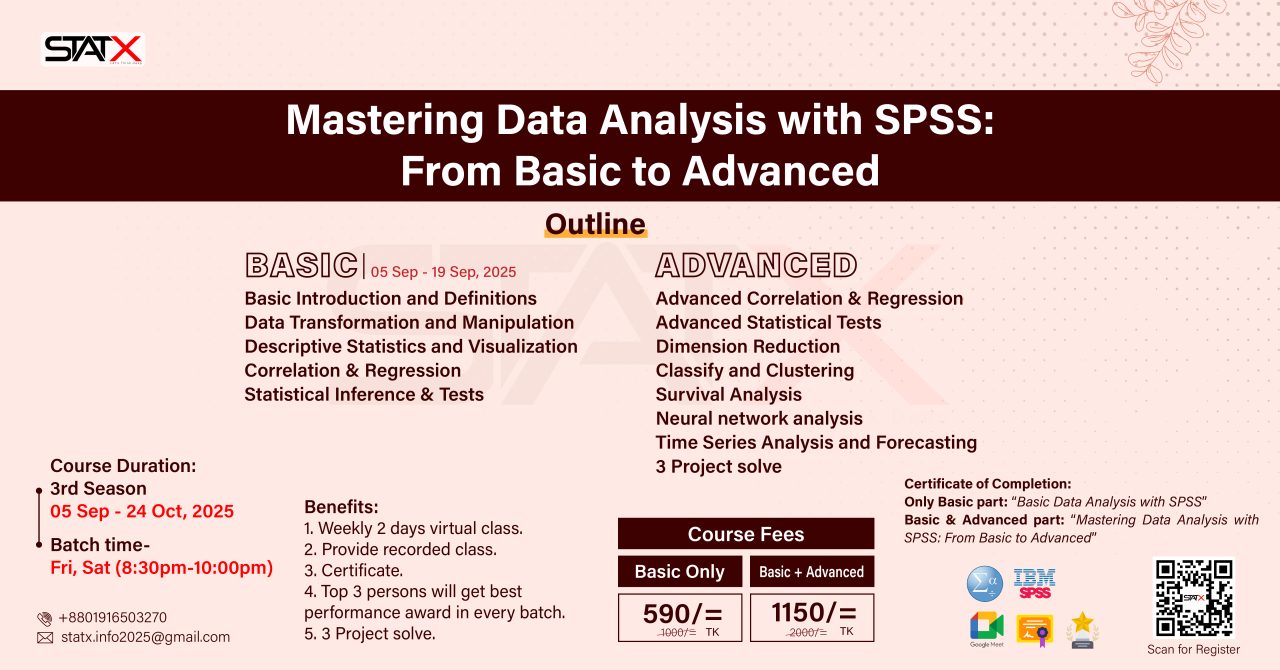Mastering Data Analysis with SPSS: From Basic to Advanced - bdevents